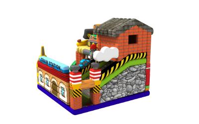 Cina Kids Party Entertainment 7.8x8.5x6.7m Gonfiabile Fun City Odm in vendita