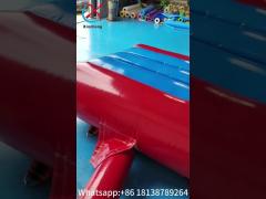Commercial Grade PVC Trapaulin Water Slide Accessory Inflatable Water Game Long Slide For Adults