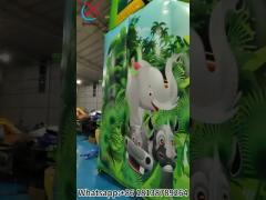 Commercial Inflatable Slide Inflatable Double Dry Slides Outdoor