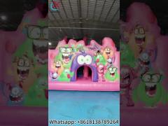 Inflatable Bouncy House With Slide Combos Bugs Inflatable Jumping Castle