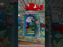 Inflatable Bouncy House Undersea World Fun City Jumping Castle