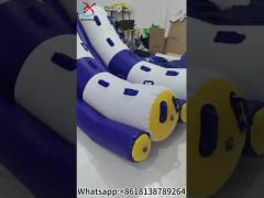 Jogos aquáticos infláveis de fábrica PVC durável Espesso Gangorra flutuante inflável
