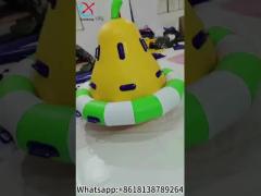 Jogos Giroscópicos Infláveis Herméticos Modelo de Pêra de Neve Inflável Gangorra de Água Trampolim