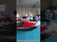 Manufacturer Inflatable Rope Pulling Interactive Challenge Rodeo Bull Riding Games