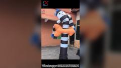 Black White Air Dancer for Events