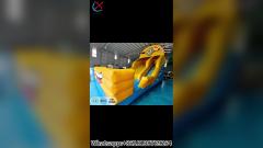 Giant Minion Inflatable Slide for Kids Events