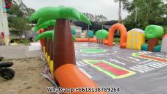 Kids Race Track Inflatable Fun
