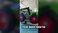 Tractor Bounce House Fun Farm Party Kids