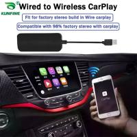 China Wireless Wire Apple Carplay Android Auto Adapter Intelligent Voice Control for sale