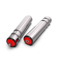 Quality Double Groove Belt Drive Conveyor Drum Roller For Conveying Cartons Packages And for sale