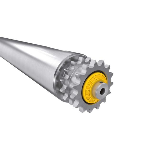 Quality AC Motor 3pH380V Sprocket Pallet Conveyor Roller For Heavy Load for sale