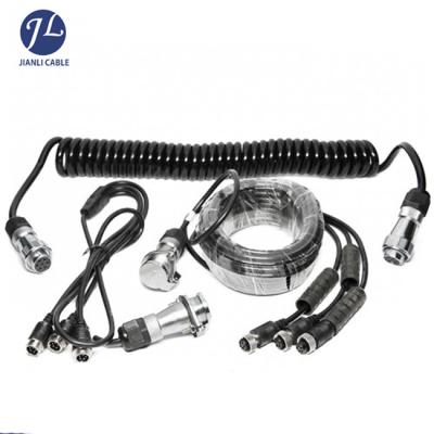 Cina Su misura 5 corredi di Pin Rear View Camera Cable per un caravan di 3 macchine fotografiche che inverte sistema in vendita