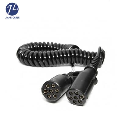 Cina Sicurezza 7 Pin Car Reverse Camera Cable per i rimorchi/autopompe antincendio/grandi camion in vendita