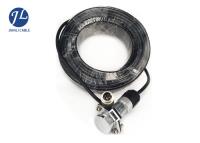 China 5 Pin Backup CCTV Camera Extension Cable , Truck Reverse Camera Cable With Socket for sale