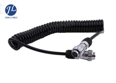China Douanevoertuig 5 Kabel van de het Weergevencamera van Pool de Achter, Kabel van het 2 Kanaal de Rol Verdraaide Paar Te koop