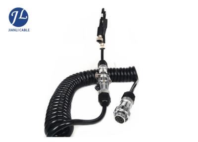 Cina 7 trasmissione del segnale di Pin Backup Camera Cable With 4 Pin Connector For Video Audio in vendita