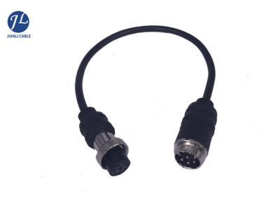 Cina Protezione del sistema della videocamera di sicurezza di GX16 7 Pin Aviation Cable For Bus singola in vendita