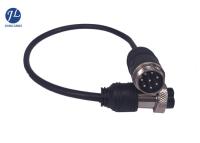 China GX16 7 Pin Aviation Cable For Bus Security Camera System Single Shielding for sale