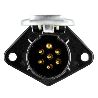 China A mola do reboque bobinou o cabo elétrico com 7 canal de Pin Power Signal Plug For 2 à venda