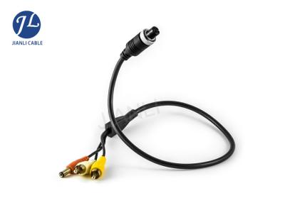 Cina Un cavo di 4 di Pin And macchine fotografiche di CC/RCA per il segnale del sistema di controllo del veicolo del CCTV in vendita