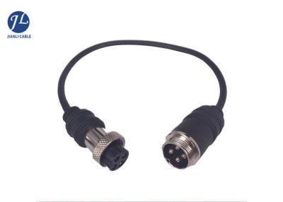 Cina Cavo elettrico posteriore di estensione della macchina fotografica dell'automobile del rivestimento di PVC con Gx16 4 Pin Aviation Connector in vendita