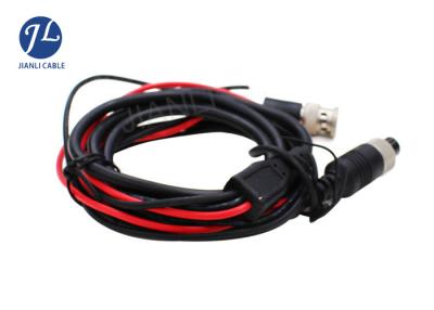 Cina 4 Pin Backup Camera Cable Extension con l'adattatore di BNC per il sistema della macchina fotografica del taxi in vendita