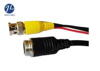 China CCTV Backup Camera Cable , Audio Video Power RCA BNC Adaptor Security Cable for sale