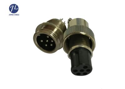 Cina GX12 impermeabilizzano 6 Pin Aviation Cable Extension For che inverte la macchina fotografica 20M del monitor in vendita