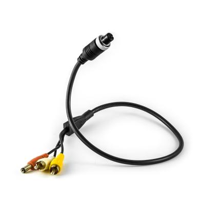 Cina la macchina fotografica di sostegno di 24V RCA cabla collega l'audio di 4 Pin Shielded For Power Video in vendita