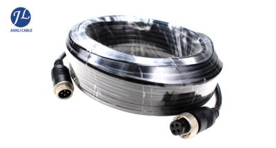China Pin GX12 do PVC 4 que inverte o cabo de extensão da câmera, cabo video da câmara de segurança à venda