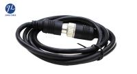 China PVC 4 Pin GX12 Reversing Camera Extension Cable , Security Camera Video Cable for sale