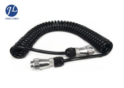 Cina Sistema proteggente di rame della macchina fotografica del Cctv dell'automobile di 7 Pin Din Extension Cable For in vendita