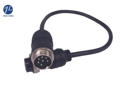 Cina Trasmissione del video di sostegno della macchina fotografica del veicolo di 7 Pin Extension Aviation Cable For audio in vendita
