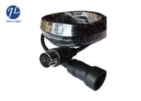 China Vehicle Camera 13 Pin Din Cable Video Custom Cable Assembly , Single Shielding for sale