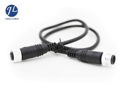 Cina M12 7 Pin Backup Camera Extension Cable, cavo della macchina fotografica del CCTV del connettore di aviazione in vendita