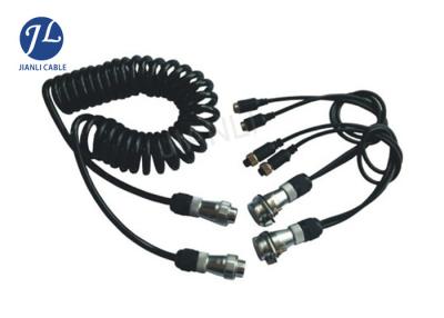 China Vrachtwagen/Ziekenwagendvr van de de Camerauitbreiding van kabeltelevisie Kabel 7 Pin Trailer Plug Oil Resistant Te koop
