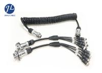 China Wireless Hitch Camera Cable Aviation Cable 7 Pin For Rear View Camera System for sale