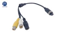 China Video Audio Power DC BNC RCA Cable For Vehicle Security Camera System for sale