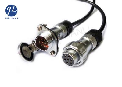 Cina Sistema di sostegno della macchina fotografica del rimorchio del camion con il cavo di estensione di 7 modi di Pin Coil Cable Connect 4 in vendita