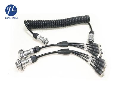 Cina 4-Channel 4 metro Suzi Coil Trailer Cable 4 PIN Connectors Truck Trailer Caravan in vendita