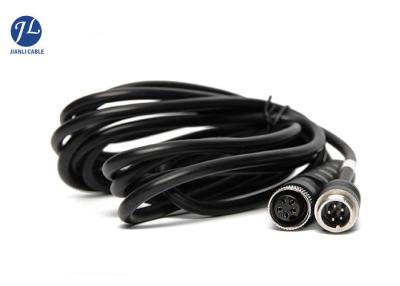 China 4 Pin Camera Extension Cable 32FT 5m Luchtvaartschakelaar voor Veiligheidssysteem Te koop