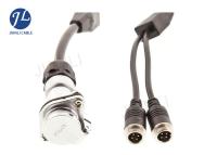 China Five Pin CCTV Camera Extension Din Cable Backup Camera System For Trucks for sale