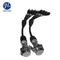 China Waterproof Shield 2 Channel 5 Pin Rear View Camera Cable for sale