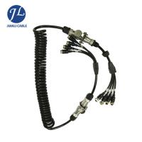 China Heavy Duty Trailer 5 Pin Screw Lock Connector Reverse Camera Cable for sale