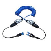 China Custom Length 7 Pin Car Reverse Camera Cable For Rear View Camera System for sale