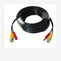 China CCTV System Black Jacket BNC DC Camera Surveillance Cable for sale
