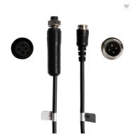 China Rear View Camera System 15m 20m 4 Core Aviation Cable for sale