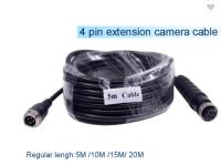 China Rear View Camera System 15m 20m 4 Core Aviation Cable for sale