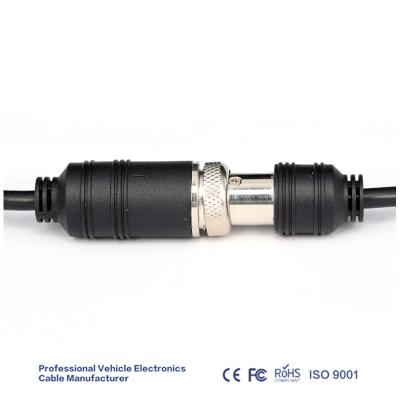 Cina Power Aviation Din Connector Camera Extension Cable 4 Pin 5.0MM in vendita