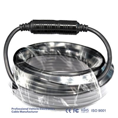 Cina 12V-24V GX16 4 Pin Female Aviation Cable Connector For Car CCTV in vendita
